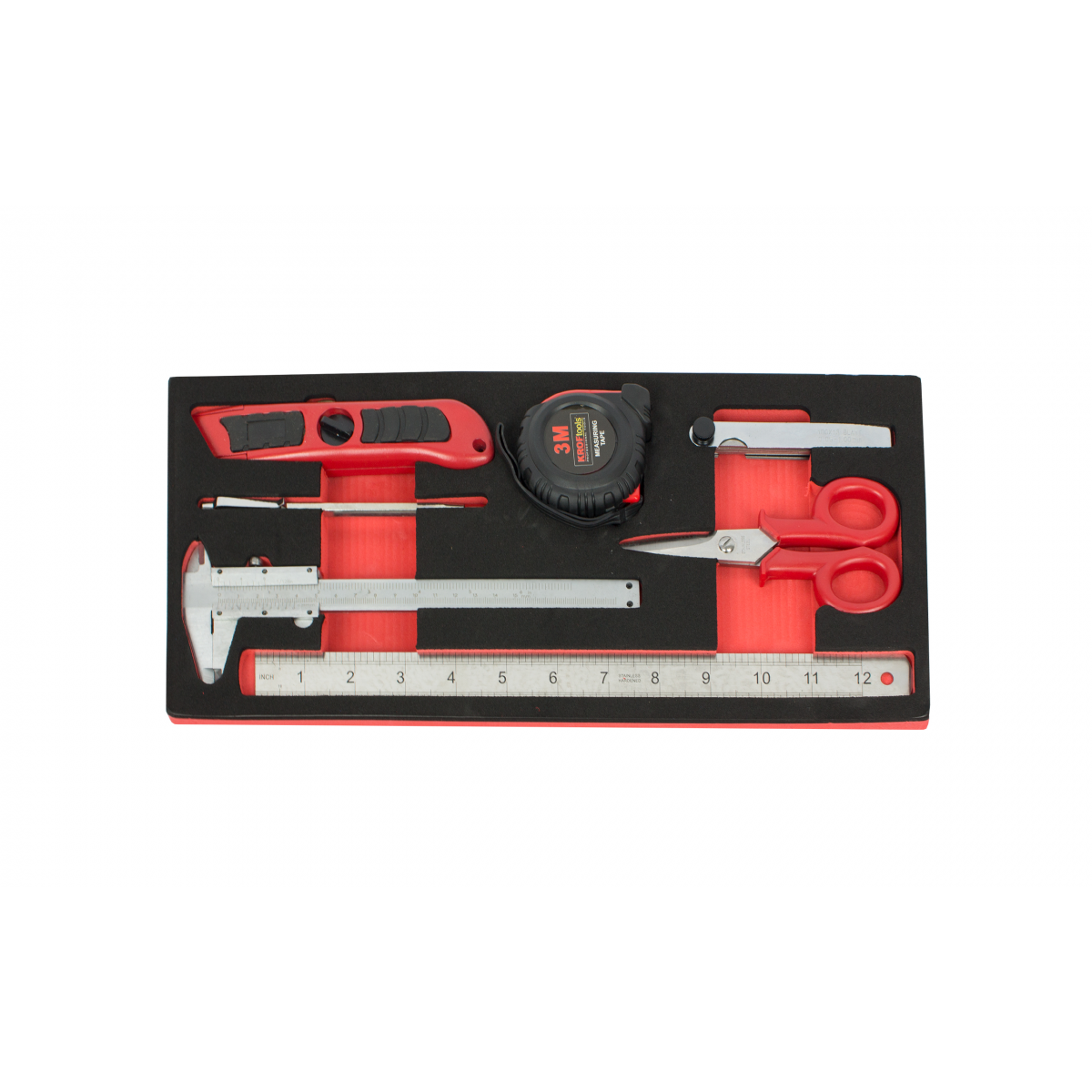 MEASURING TOOLS SET 7PCS - 8528 - KROFTOOLS