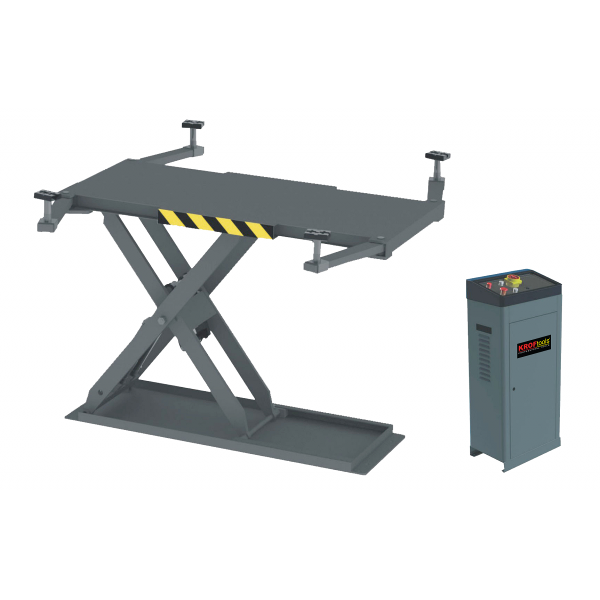 TABLE DE LEVAGE SIMPLE EXTRA PLAT 3T - 9819 | KROFTOOLS