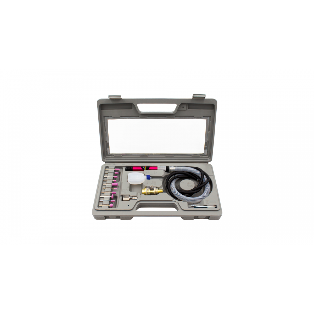 KIT RETIFICADORA PRECISÃO PNEUMÁTICO - HASTE 3MM - 9385 - KROFTOOLS