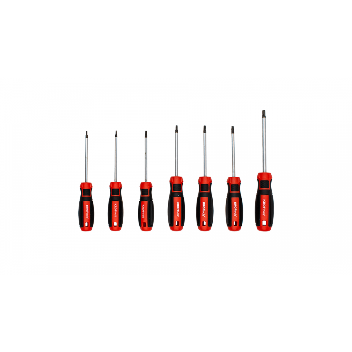 SCREWDRIVER TORX T10-T40 SET 7 PCS - 3804 | KROFTOOLS