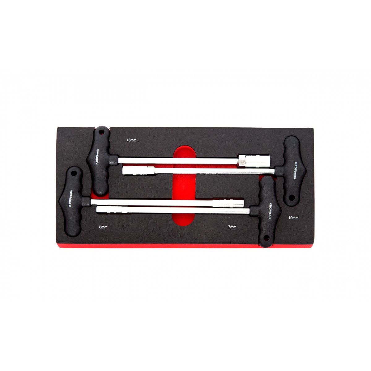 T-HANDLE HEX. SOCKET WRENCH SET 4 PCS - 8588 | KROFTOOLS
