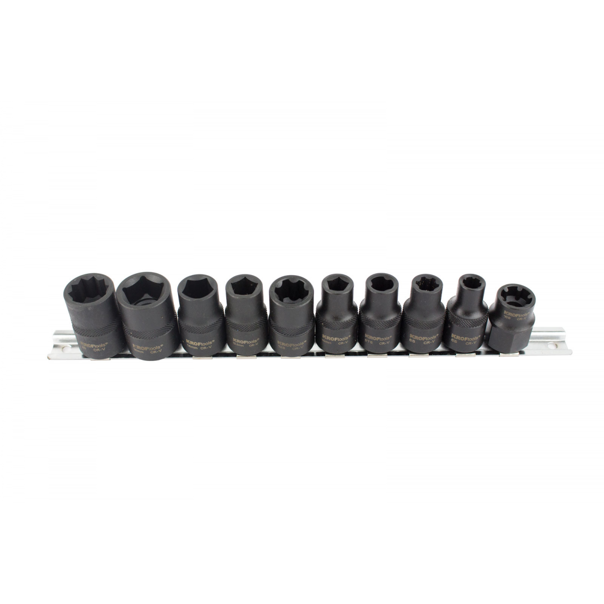10PCS SPECIALIST AUTO SOCKET SET 1/2" - 6090 - KROFTOOLS