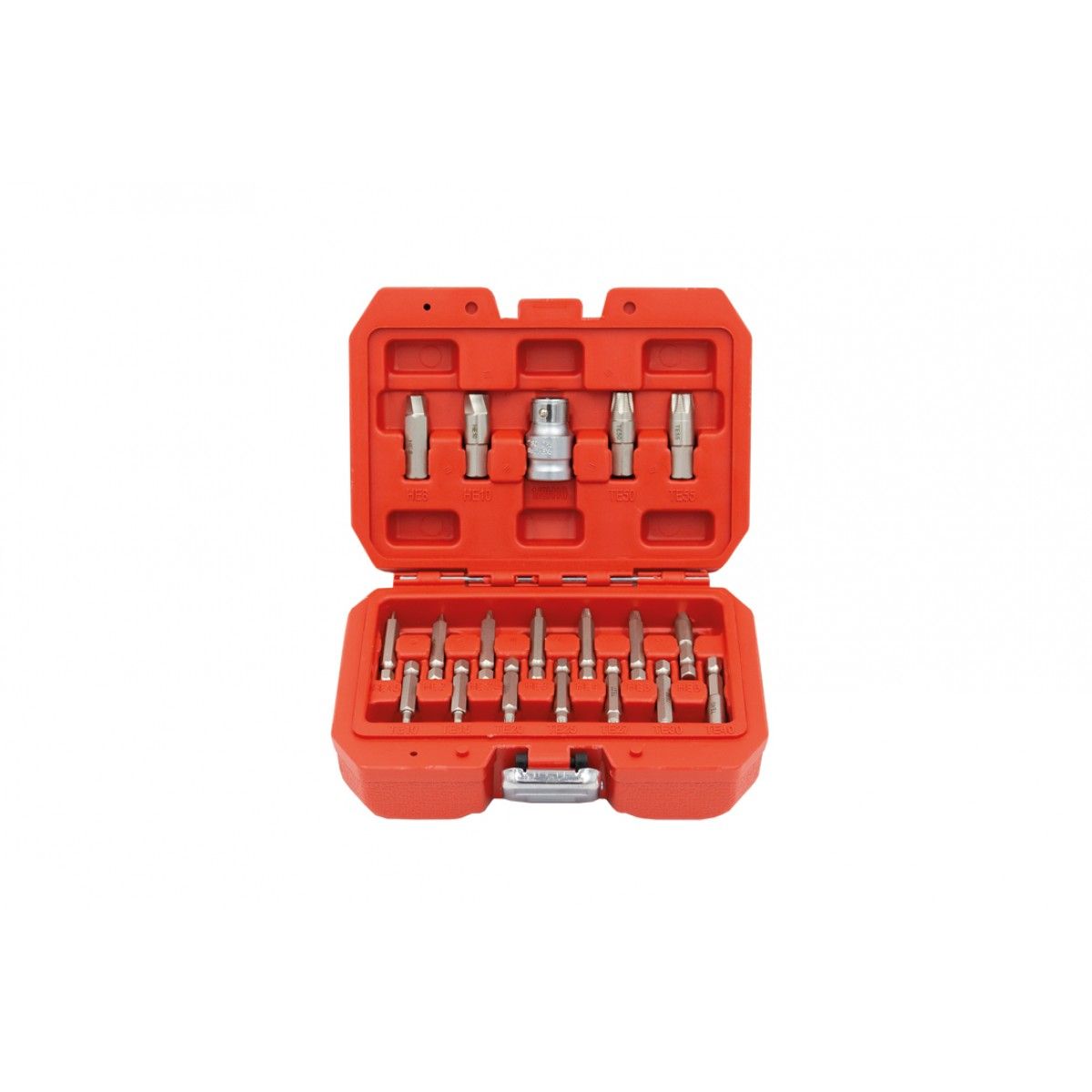 EXTRACTOR SET FOR TORX/HEX FITTINGS 19PCS | KROFTOOLS